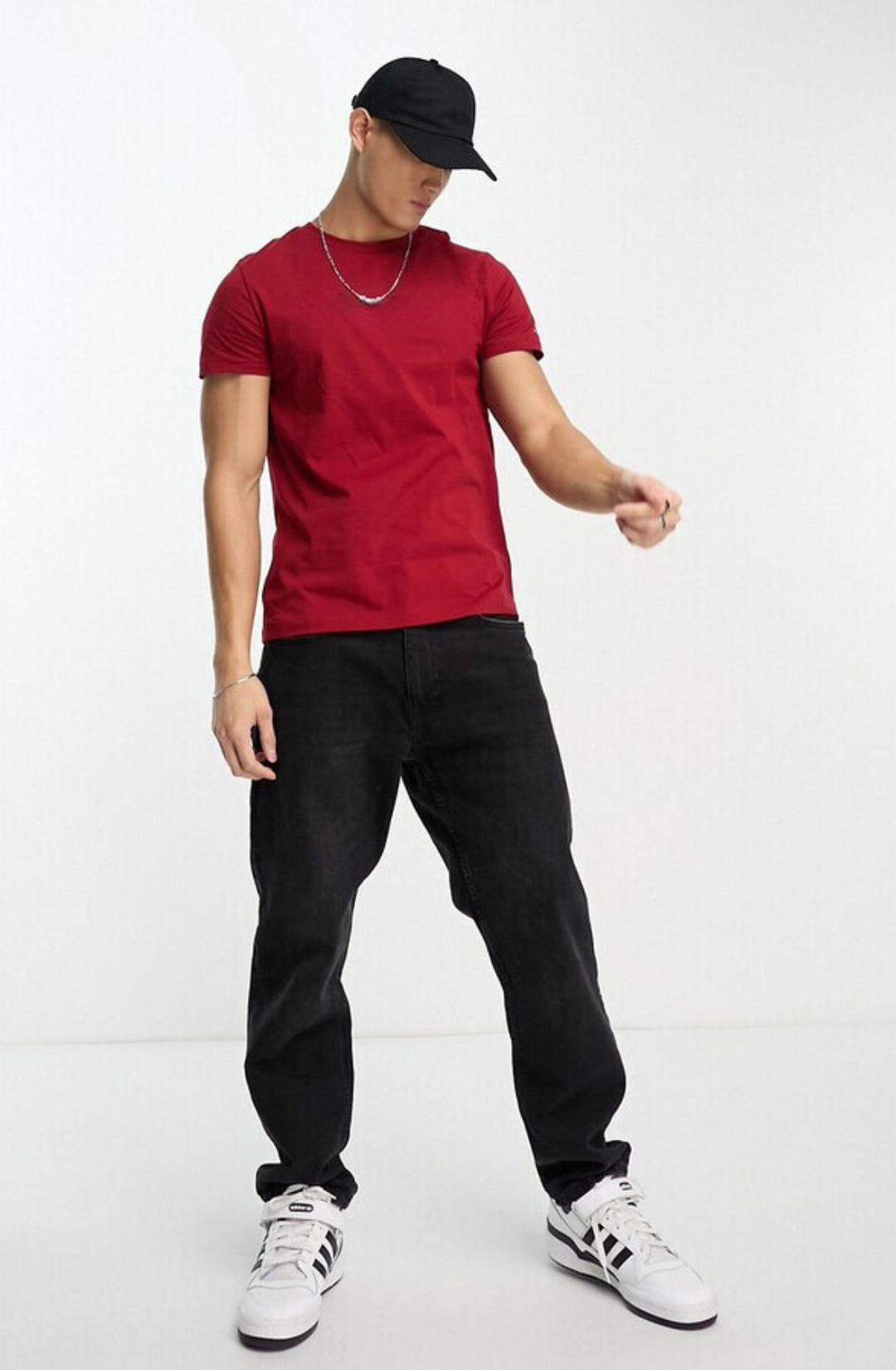 Knockout Red - Oversized Tees – D.ARTISTS