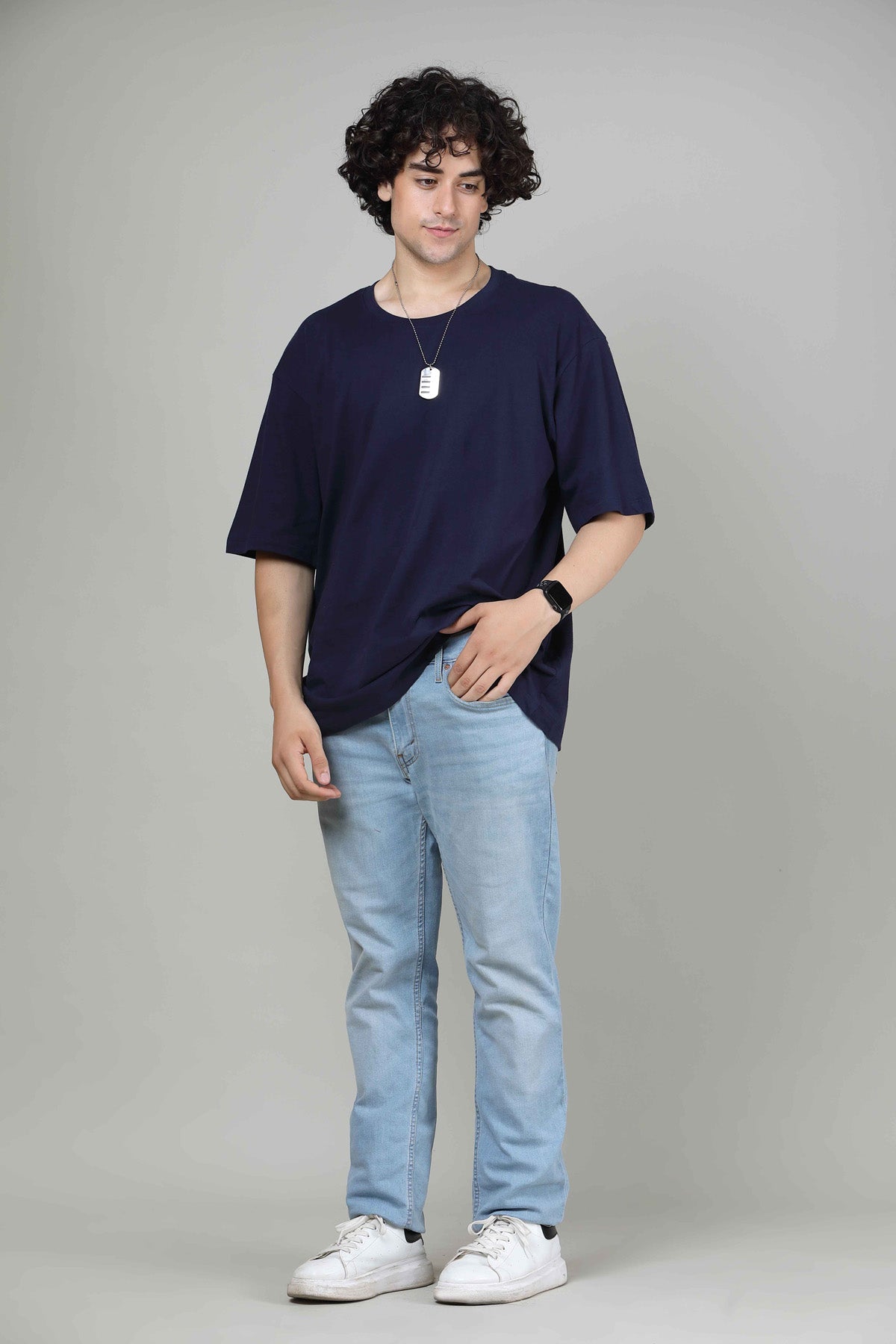 Navy - Oversized Tees – D.ARTISTS
